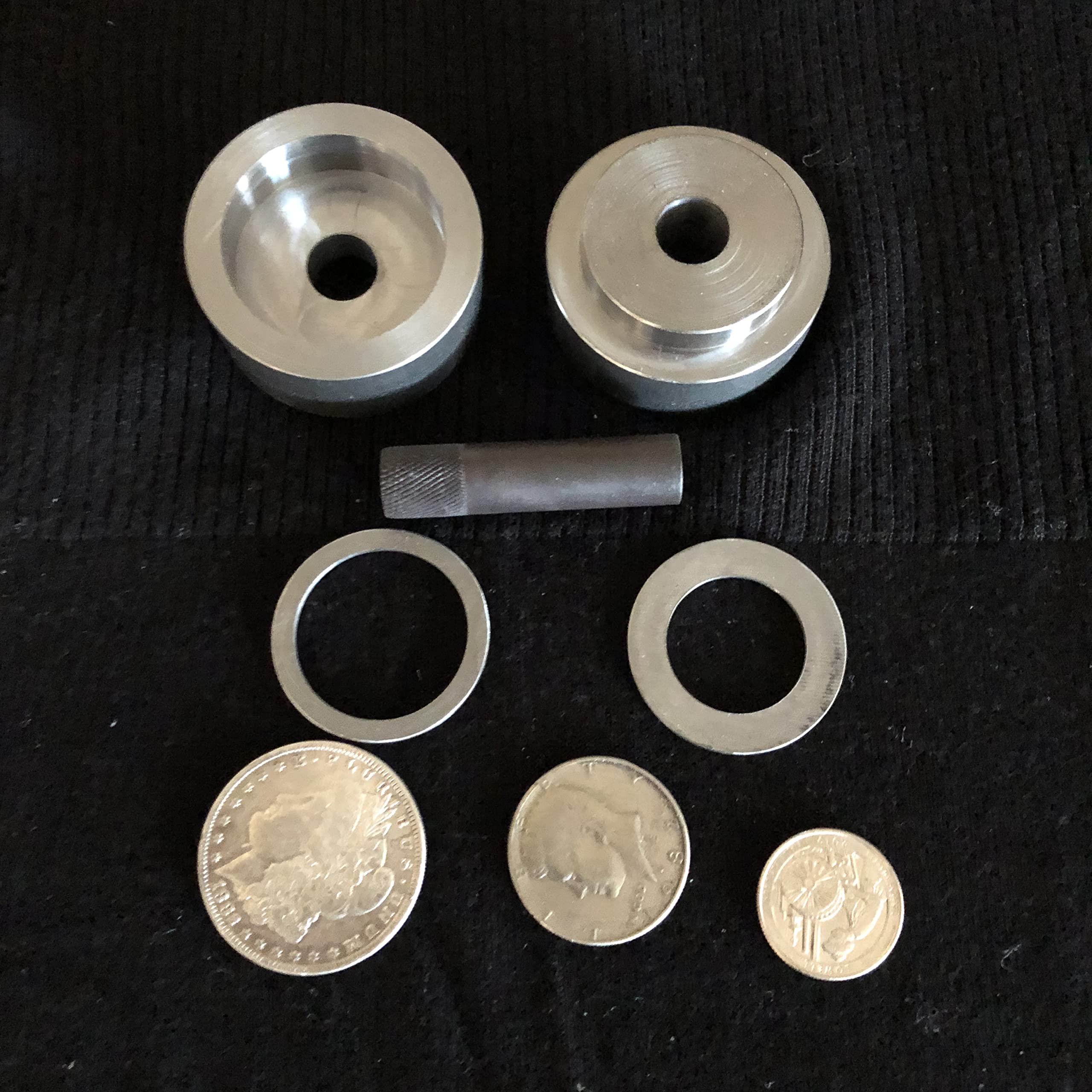 USAReplacementparts Coin Ring Puncher & Spacer Set | Golden Punch Metal ...