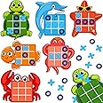 Amazon.com: Blosssound 12 Pack Under The Sea Tic Tac Toe Strategic ...