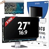 Amazon.com: TomDetm 27 Inch Privacy Screen for Computer Monitor Eye ...