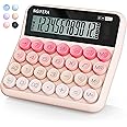 Amazon.com : NGIFERA Mechanical Calculator,12 Digits, Large LCD Display,Big Buttons,Solar and ...