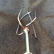 VonShef Professional 300W Hand Mixer, Black, Includes Chrome Beaters ...