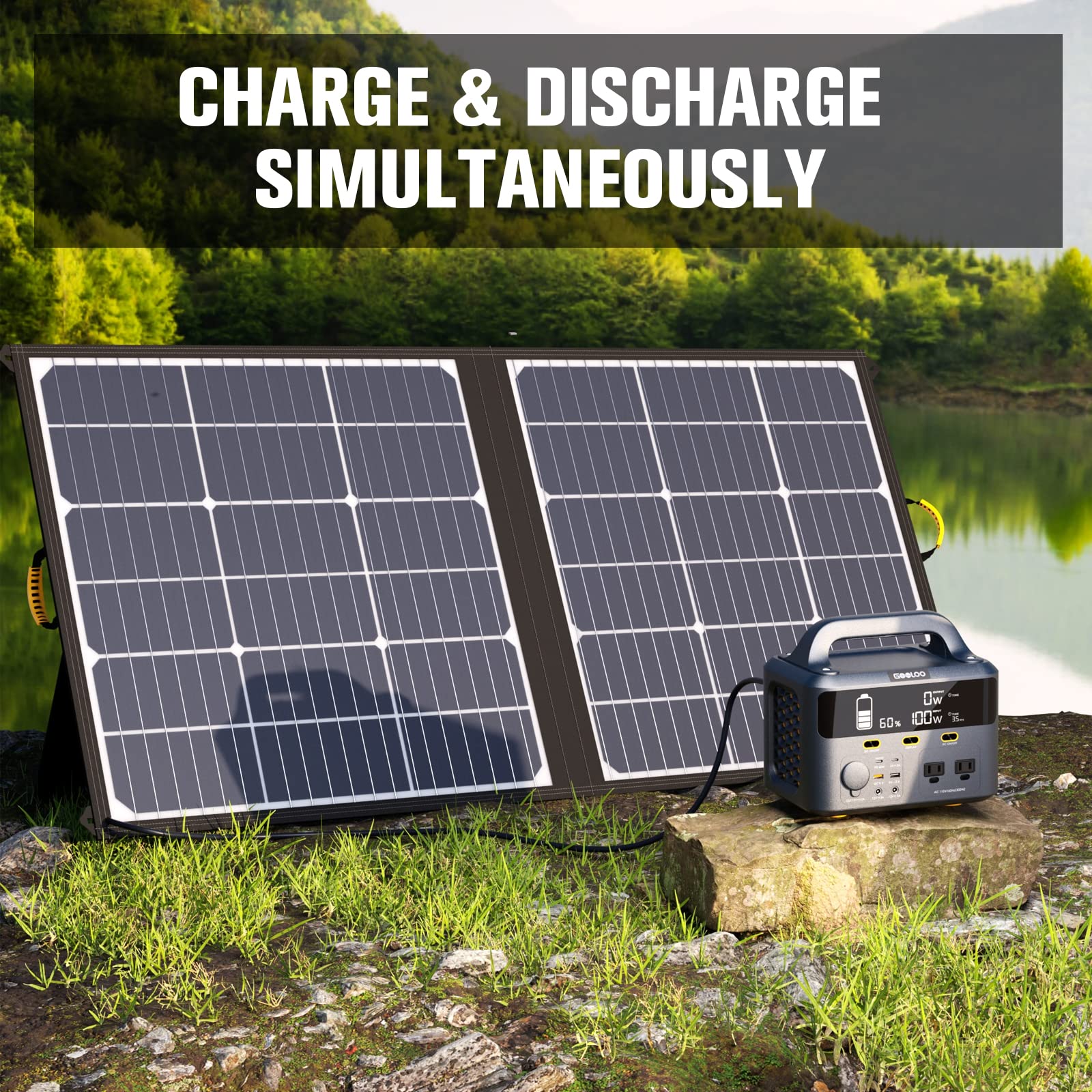 Mua GOOLOO GTX300 Power Station, 300Wh Portable Power Station, Outdoor ...