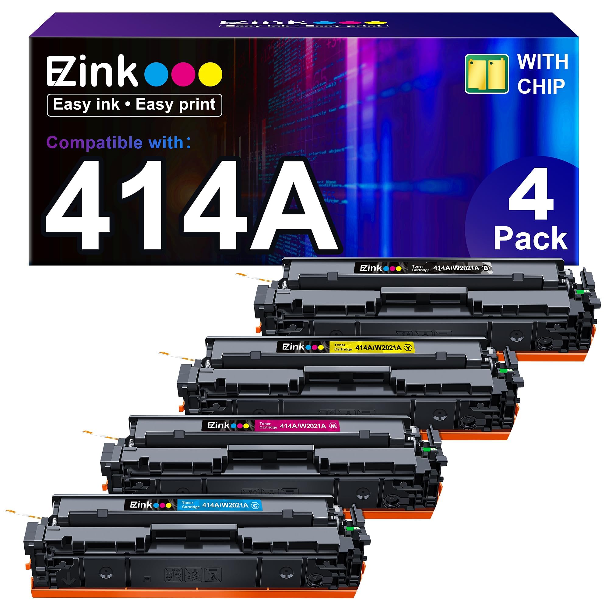 Mua E-Z Ink Compatible Toner Cartridges Replacement for HP 414A HP 414X ...