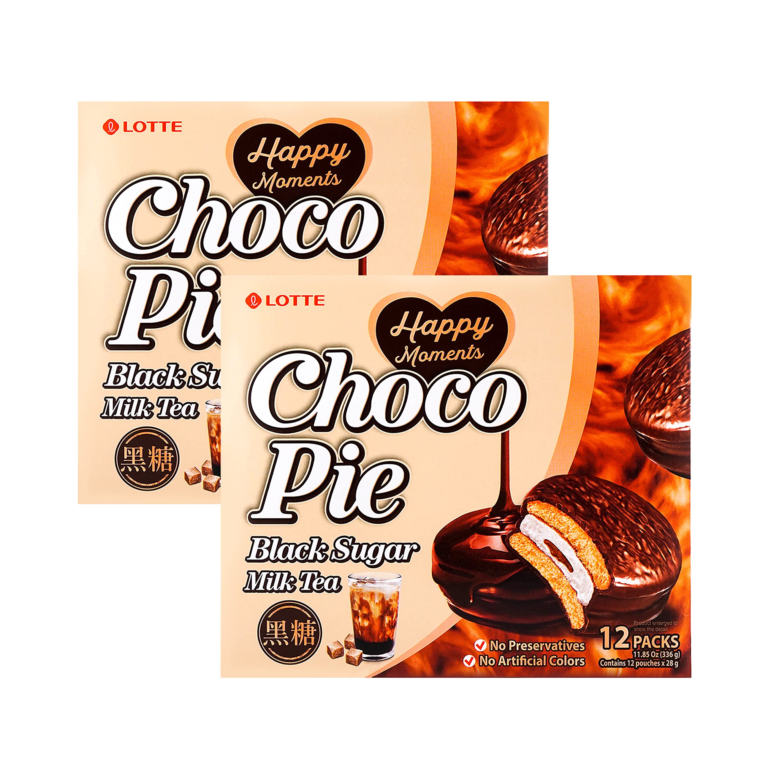 Mua Choco Pies 2 Packs (Black Sugar Milk Tea Choco Pie) trên Amazon Mỹ ...