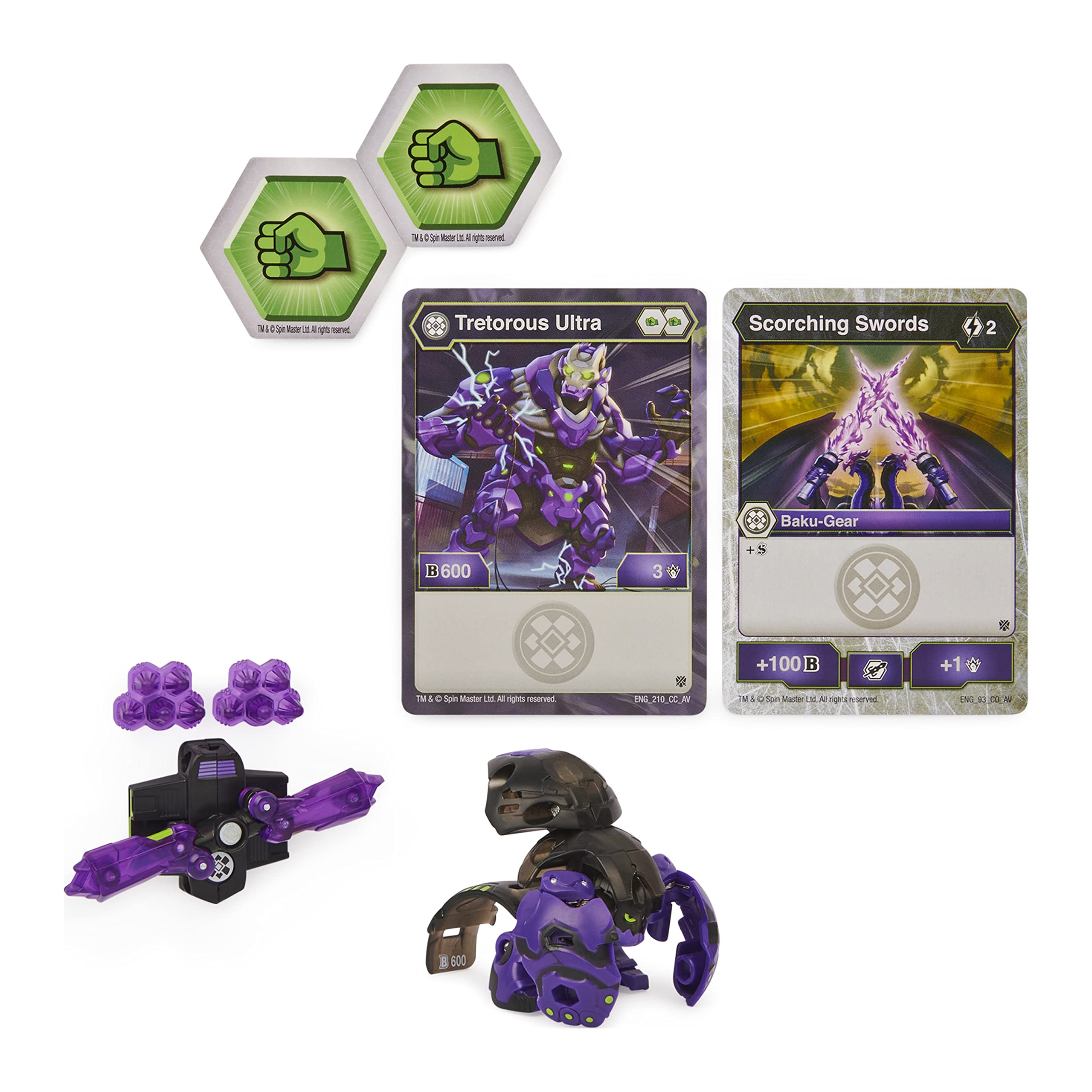 Mua Bakugan Ultra, Fused Sabra x Pyravian with Transforming Baku-Gear ...
