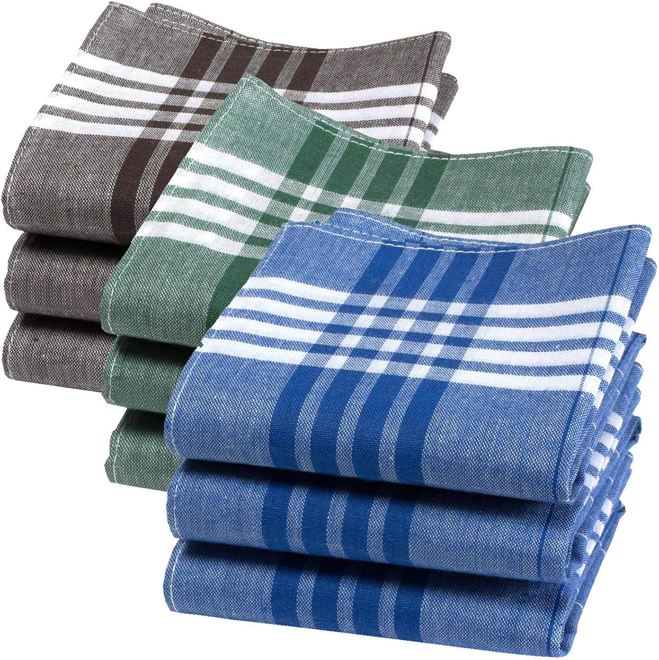 Merrysquare - Solid and Thick Work Handkerchiefs - Arthur Model - Large ...