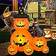 Amazon.com: HOPOCO 6 FT Halloween Inflatable Decorations Spooky Ghost ...