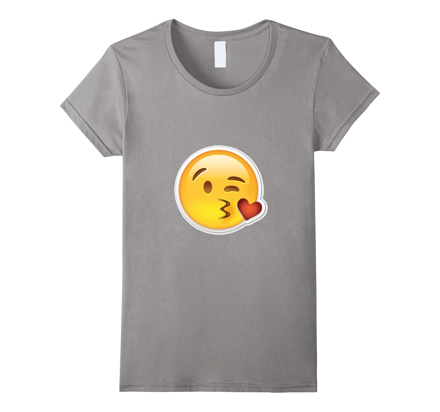 Kissy Face Emoji T-Shirt Kiss Heart Wink Kissing-4LVS – 4loveshirt