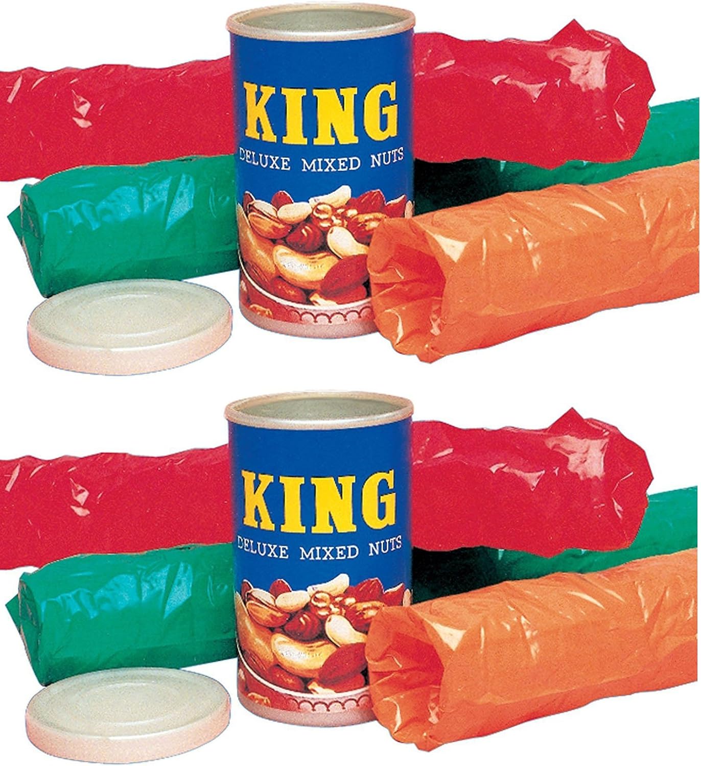 Amazon.com: Loftus Three Snakes in a Can - King Deluxe Mixed Nuts Prank ...