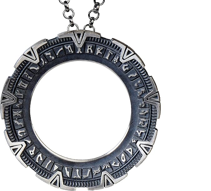 925 Sterling Silver Stargate Pendant Necklace Jewelry: Amazon.ca: Jewelry
