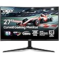 Amazon.com: acer Nitro 27 Inch 1500R Curved Zero-Frame Full HD (1920 x ...