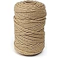Amazon.com: Jute Twine String,328 Feet 5mm Natural Jute Rope,3ply Thin ...