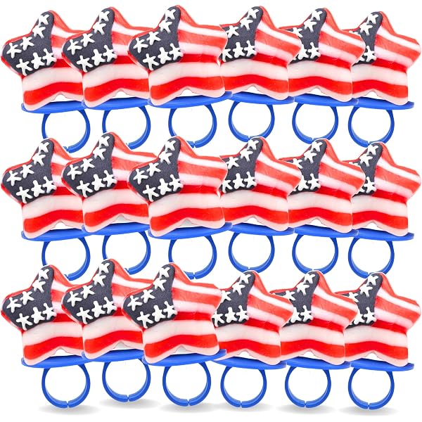 Solid American Flag Chocolate Candy
