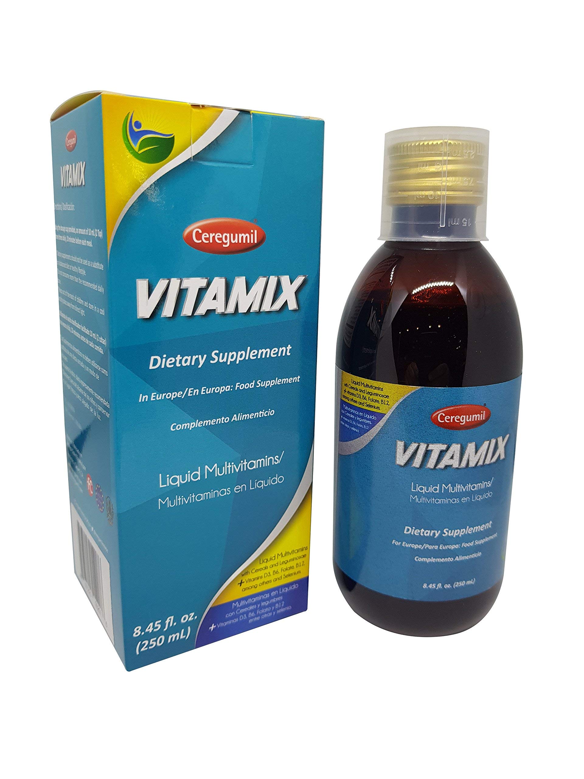 Amazon.com: Ceregumil VITAMIX PLUS Daily Multivitamin w/Fish Oil Omega ...