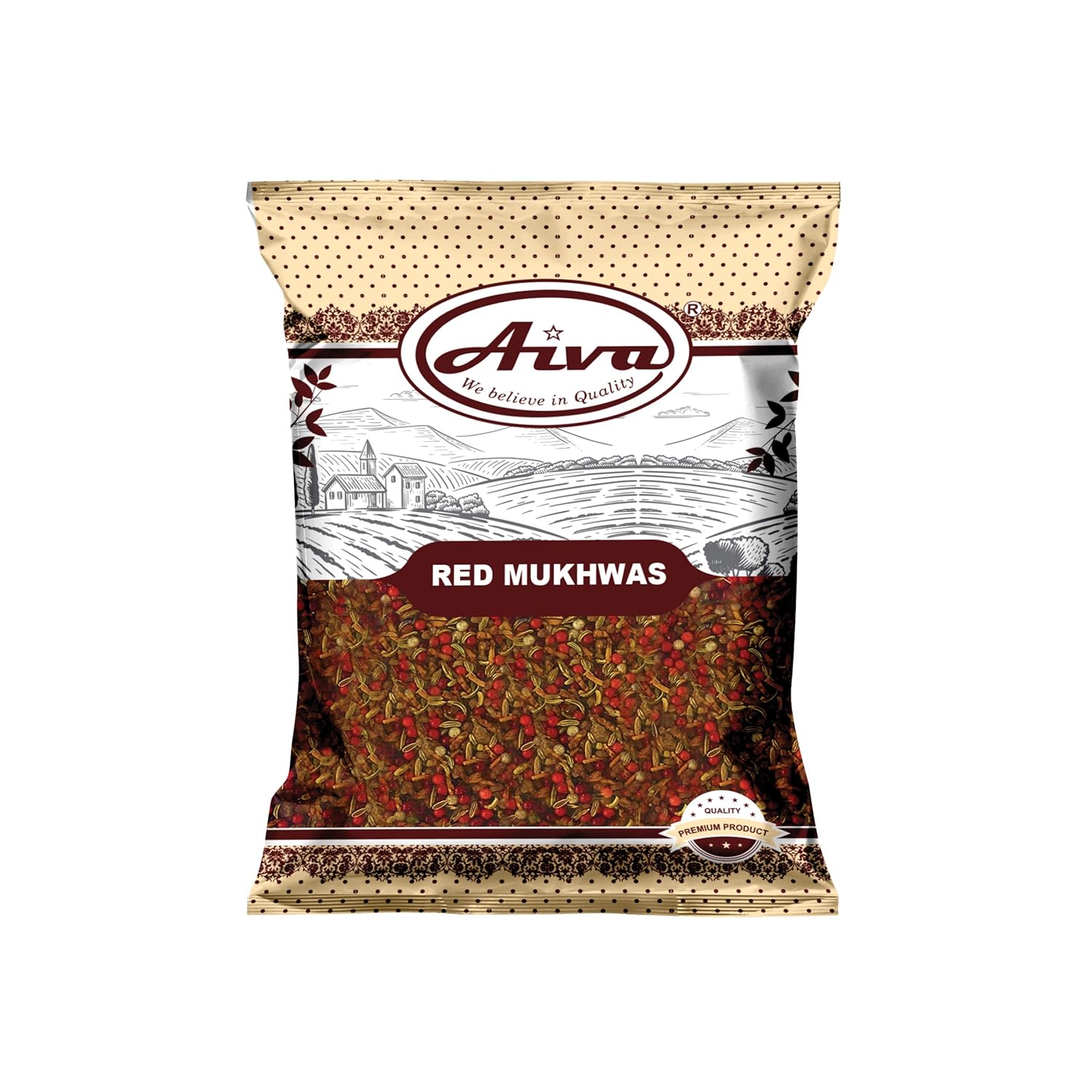Amazon.com : AIVA Red Mukhwas | Indian Origin Mouth Freshner | Vegan ...