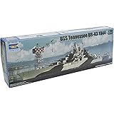 Amazon.com: Trumpeter USS Maryland BB-46 1945 Boat Building Kit : Arts ...