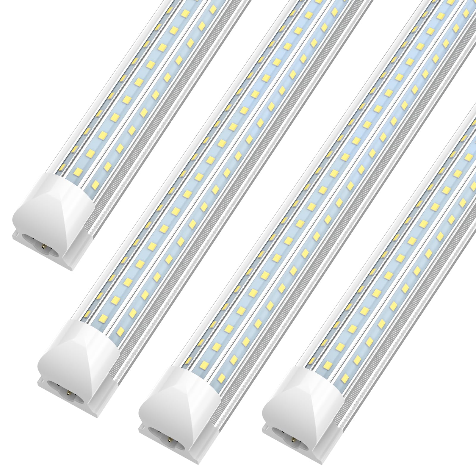 SHOPLED 8FT LED Shop Light, 90W 11700LM 6000K Cool White, Super Bright ...