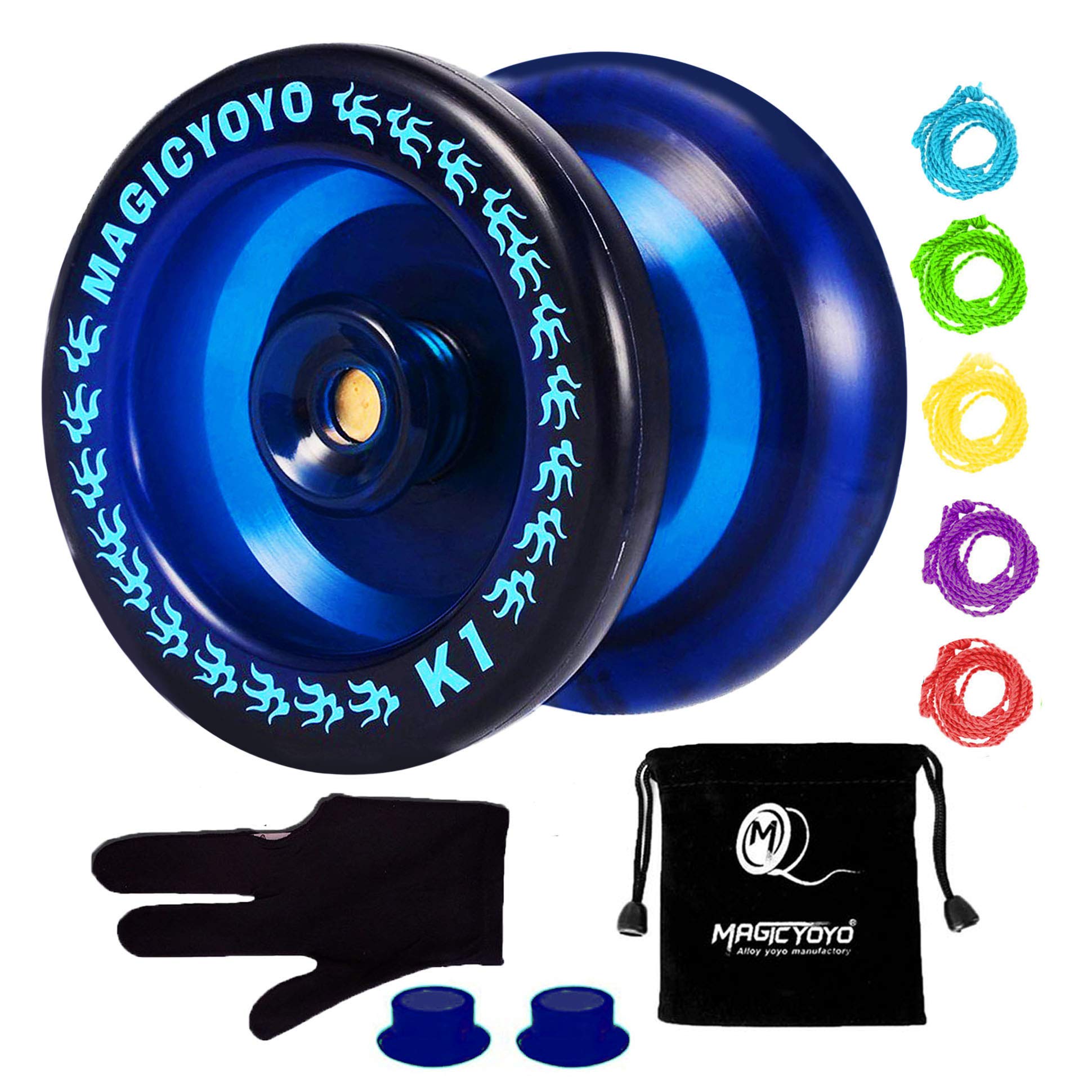 MAGICYOYO Responsive YoYo K1 Plus With Yoyo Sack 5 Strings And Yo Yo magicyoyo-responsive-yoyo-k1-plus-with-yoyo-sack-5-strings-and-yo-yo