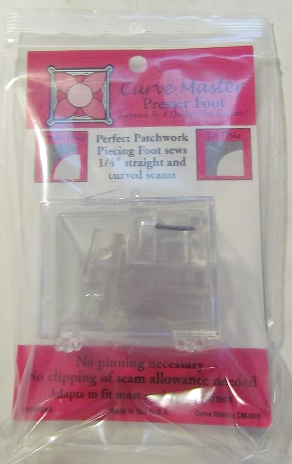 Curve Master 1/4" Presser Foot | Guatemala Digital - guatemaladigital.com