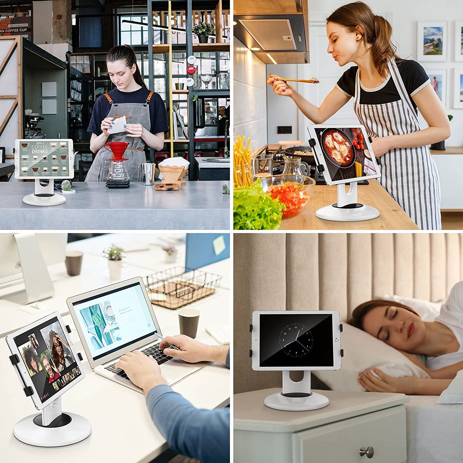 Mua AboveTEK Retail Kiosk iPad Stand, 360° Rotating Commercial POS ...