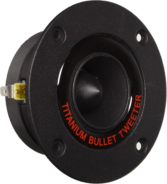 Amazon.com: 1” Audio Car Tweeter Speaker - 3.25” Bullet Horn Aluminum ...