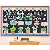 Speech Therapy Bulletin Board
