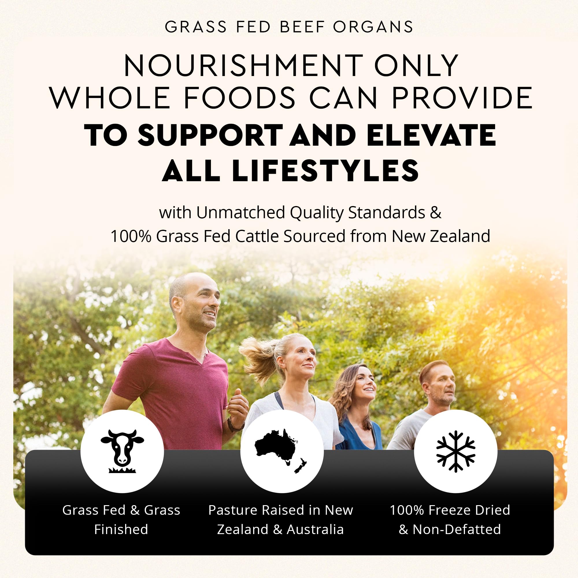 Mua Ancestral Supplements Grass Fed Beef Organ Supplement, Supports ...