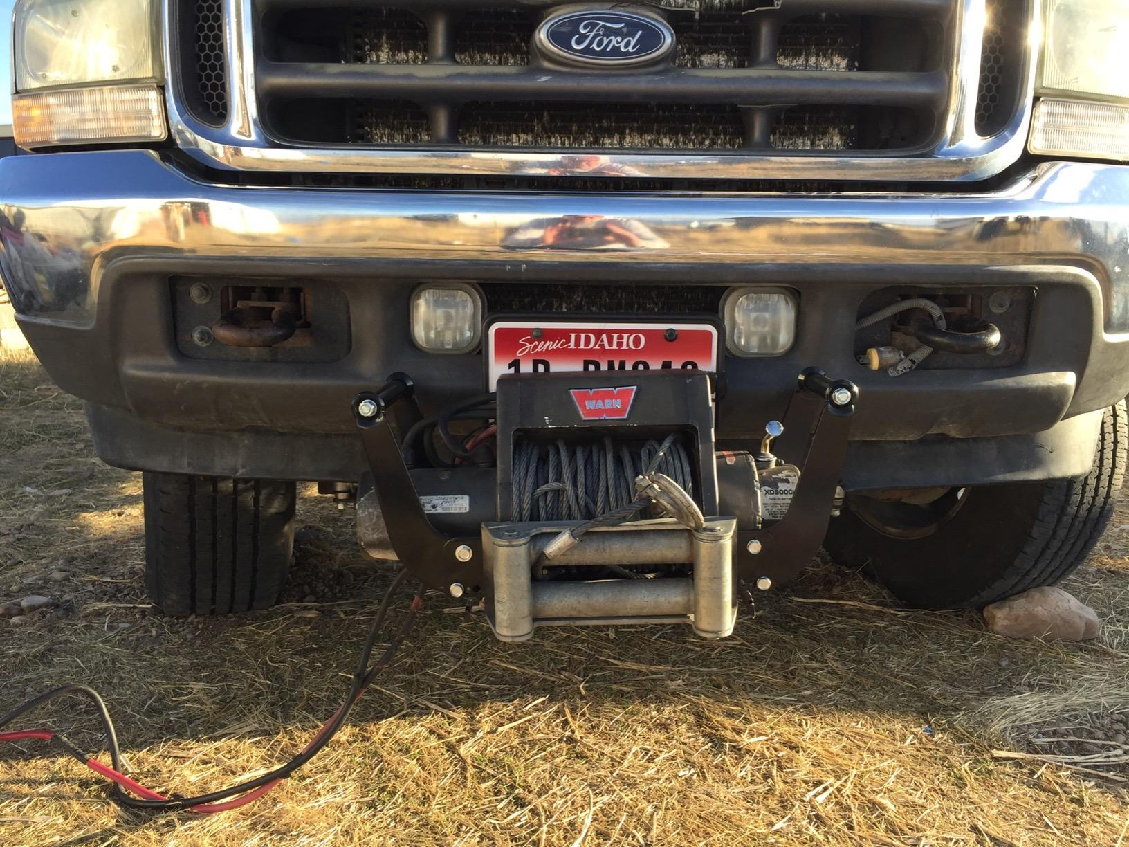 $14/mo - Finance ZESUPER Winch Cradle Winch Mounting Plate, Hitch Mount ...