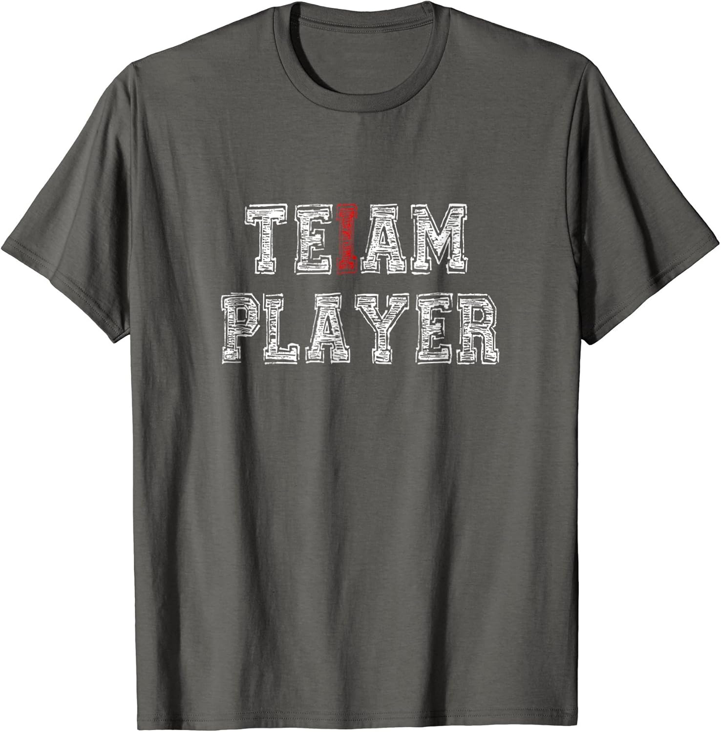 Amazon.com: Team TEIAM Player Funny Sports T-Shirt: Clothing