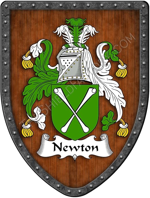Amazon.com: Newton Family Crest Custom Coat of Arms, Family Ancestry ...