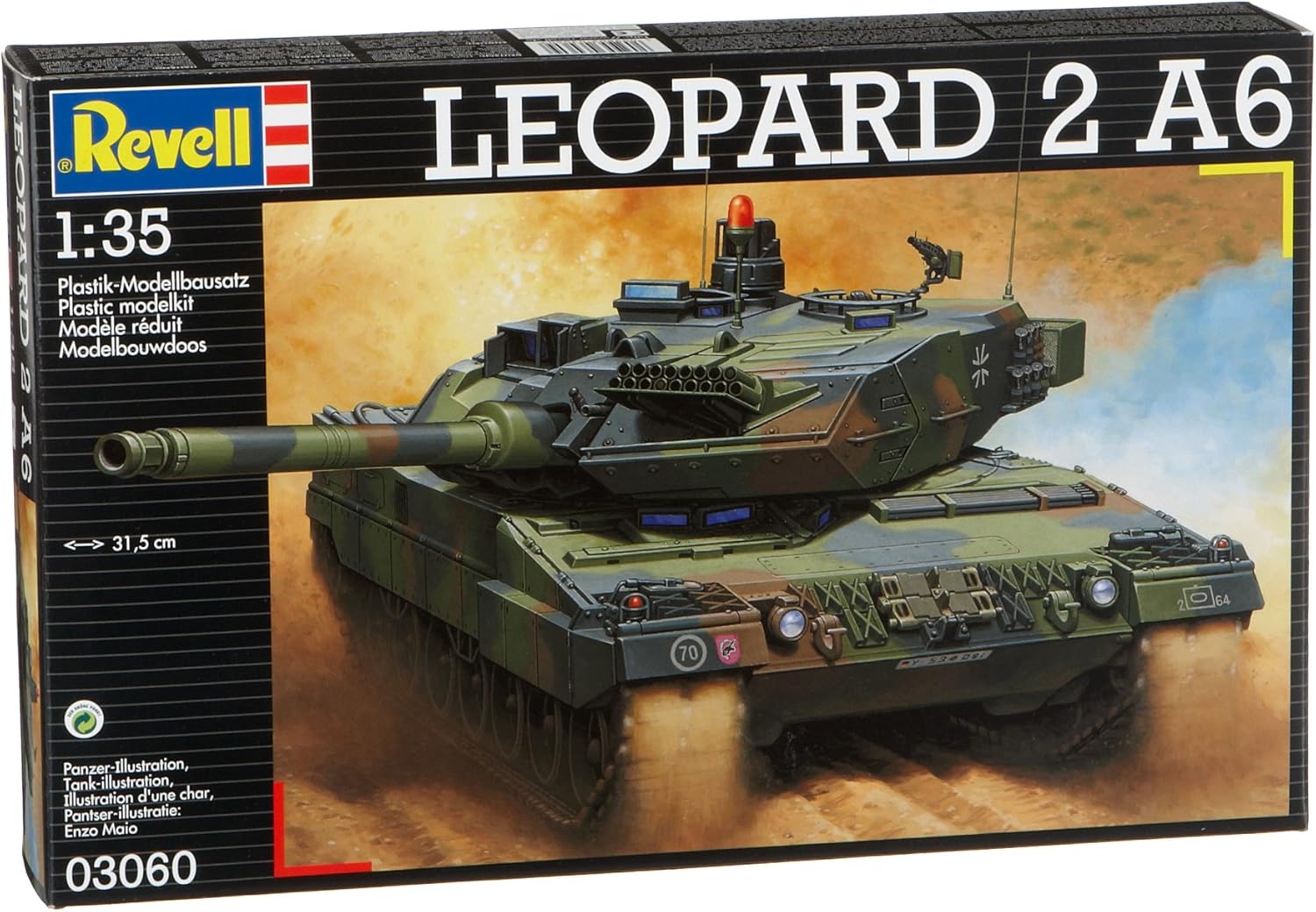 Amazon.com: 03060 1/35 Leopard 2 A6 EX: Toys & Games