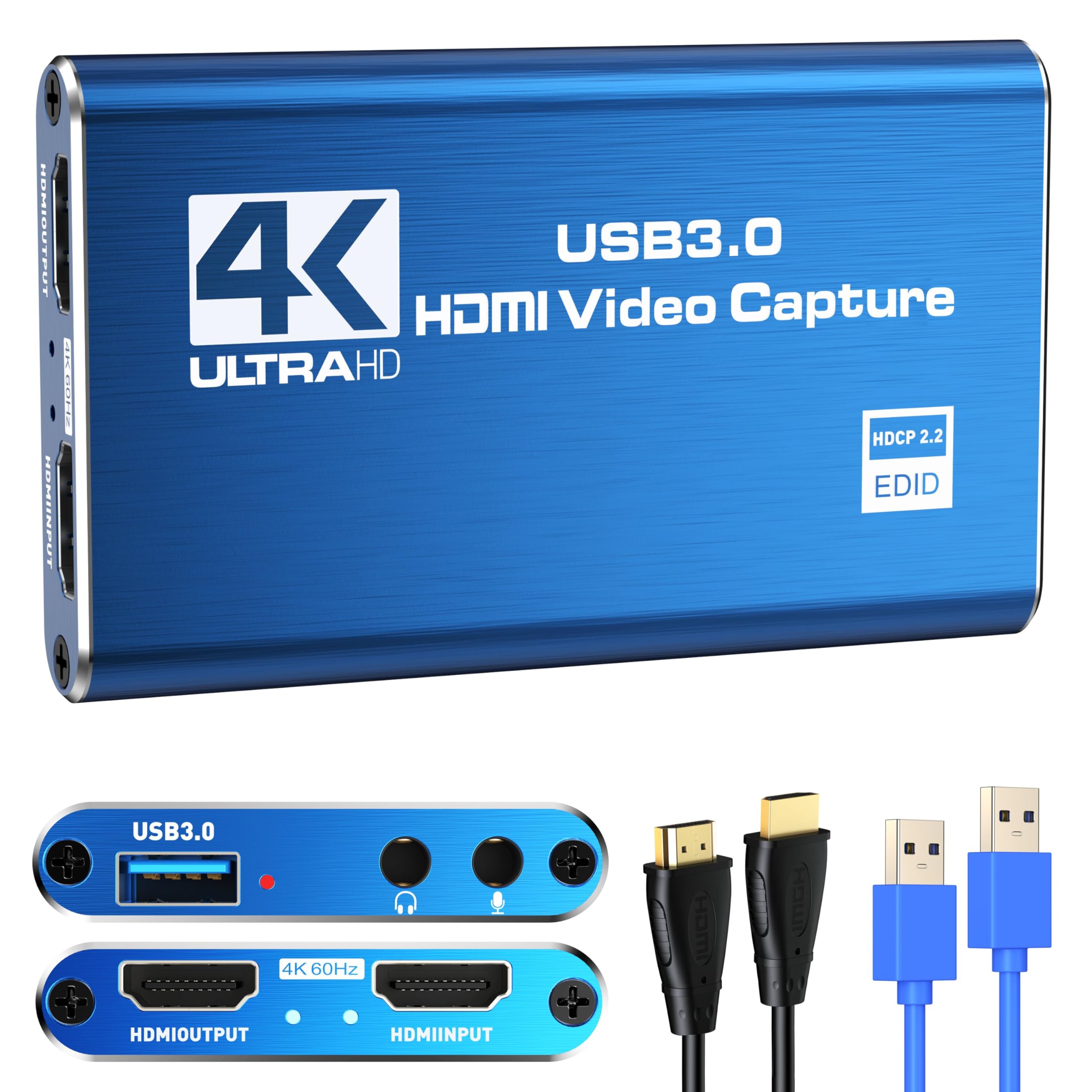 Mua Capture Card for Streaming, 4K USB 3.0 HDMI Capture Card Full HD ...