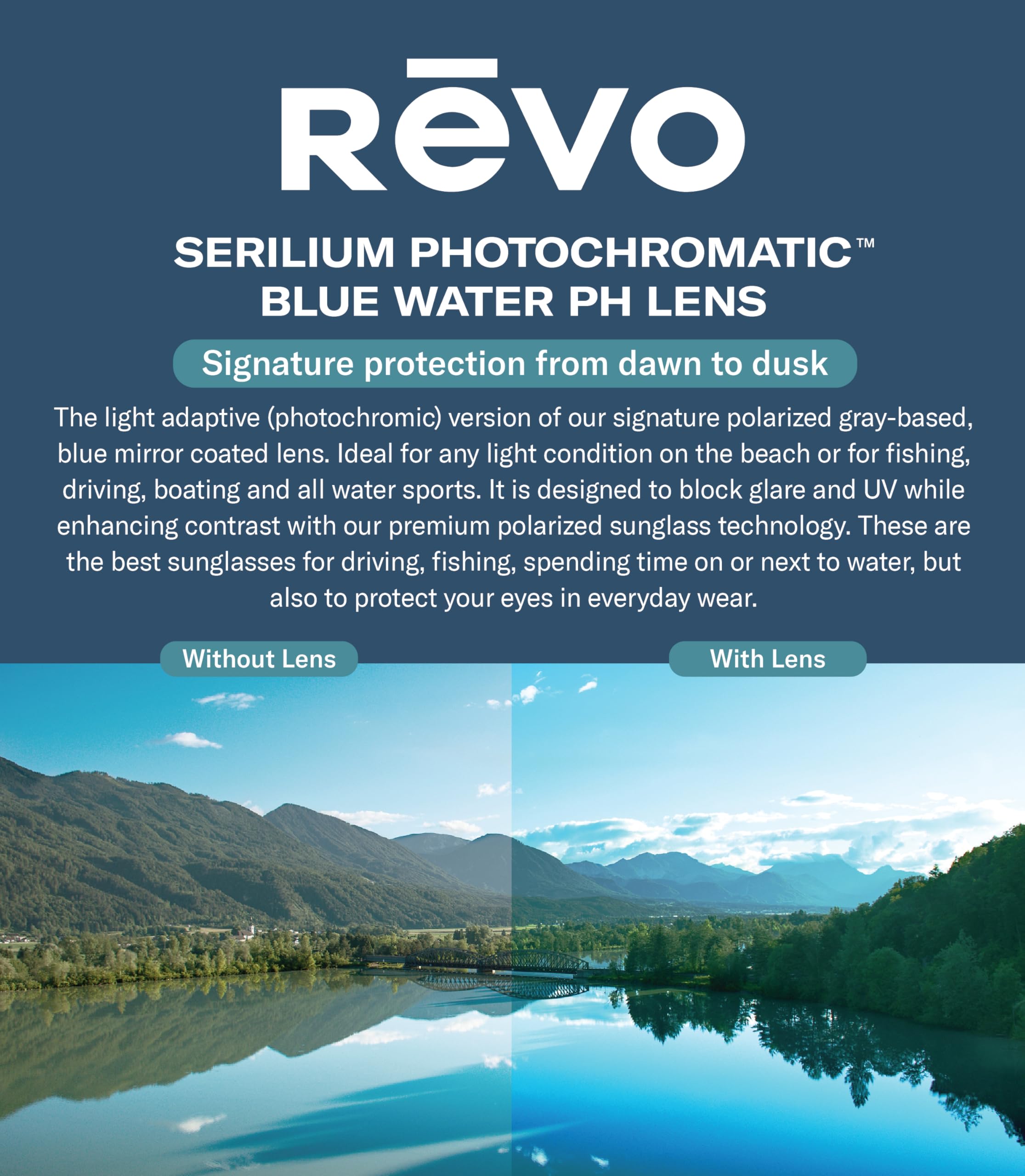 Mua Revo Sunglasses Horizon: Polarized Lens with Titanium Navigator ...