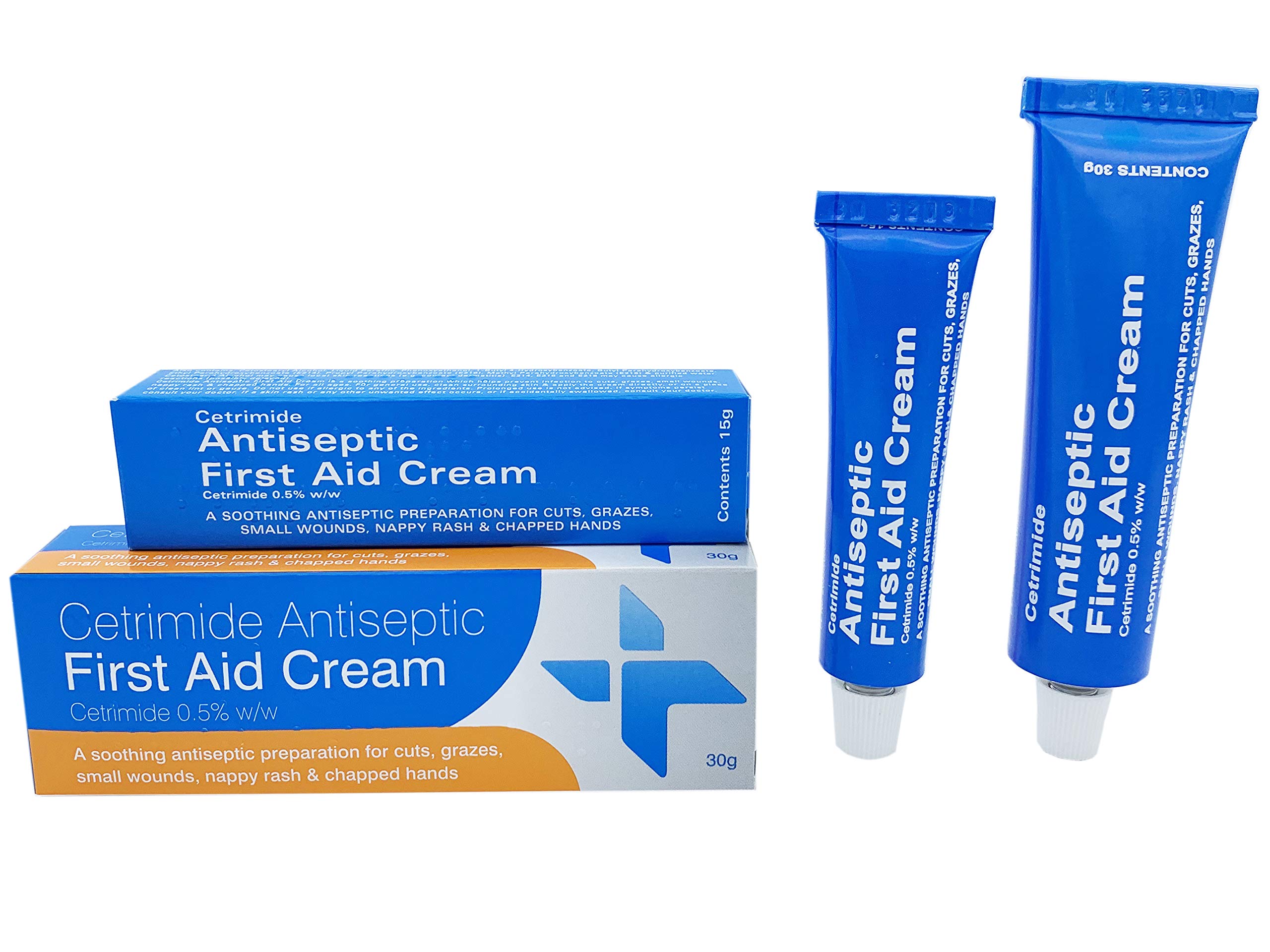 Buy Cetrimide Antiseptic First Aid Cut Wound Nappy Chapped Hands Cream ...