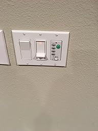 Litex WCI-100 Wall Command Universal Ceiling Fan Control, Three Speeds ...