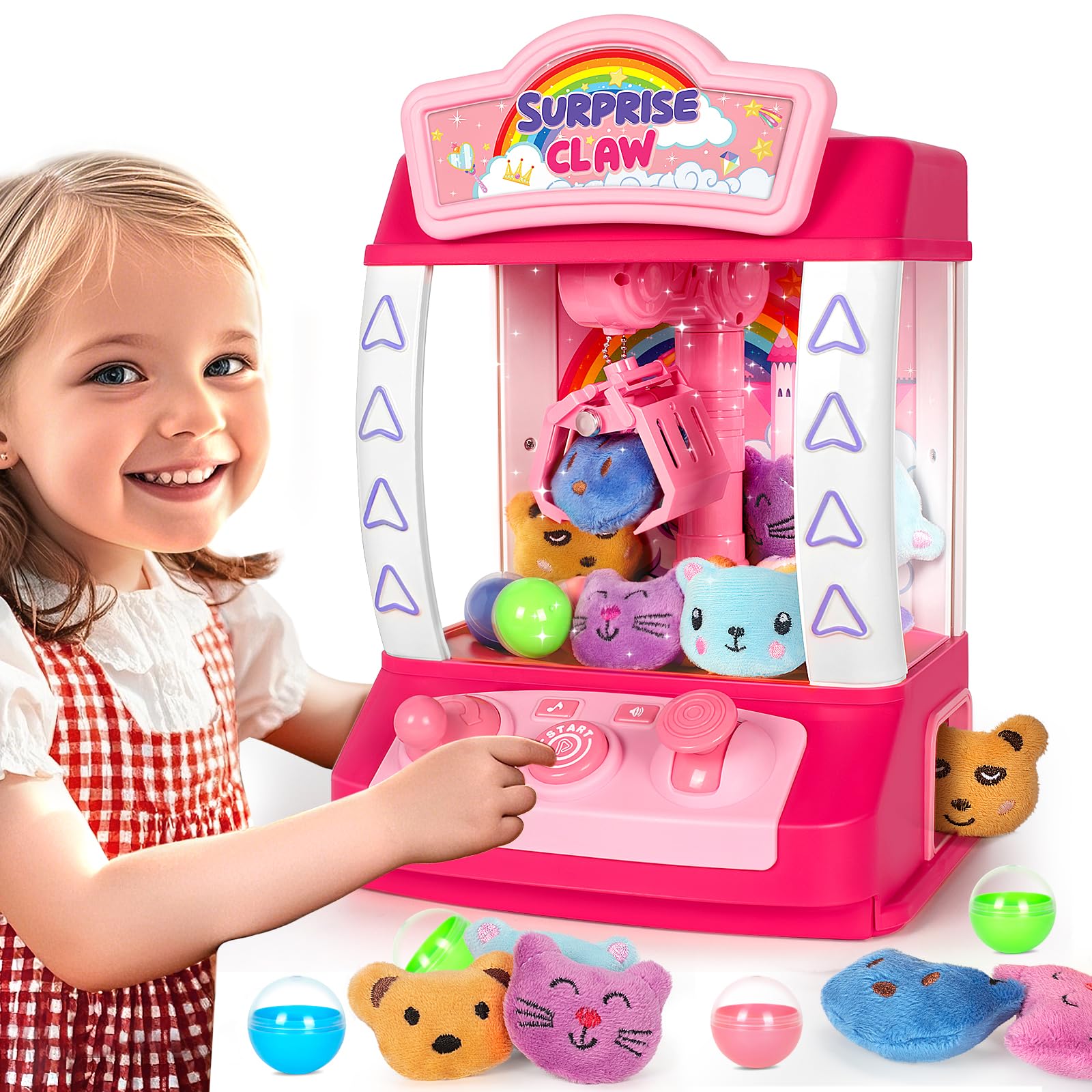 Claw Machines for Kids, Toys for 5 6 7 8 Years Olds Girls, Kids Arcade ...