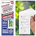 Amazon.com : 100 Window Fly Traps Sticky Non-Toxic Clear Fly Paper ...