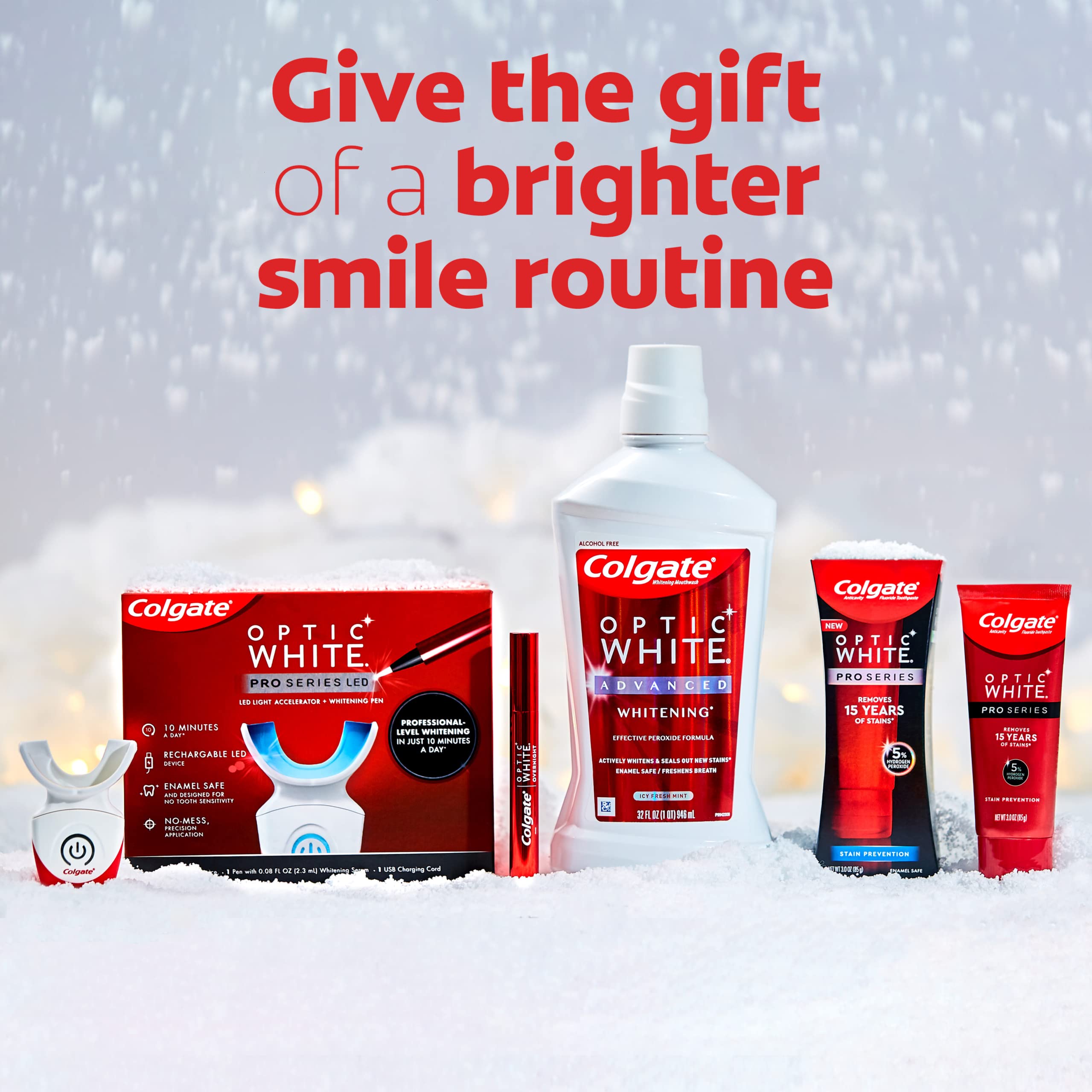 Mua Colgate Optic White Pro Series Whitening Kit, Teeth Whitening Pen ...