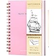 Amazon.com: Yoment 5.5" x 8.5" Sketch Book Small Sketchbook for Drawing ...