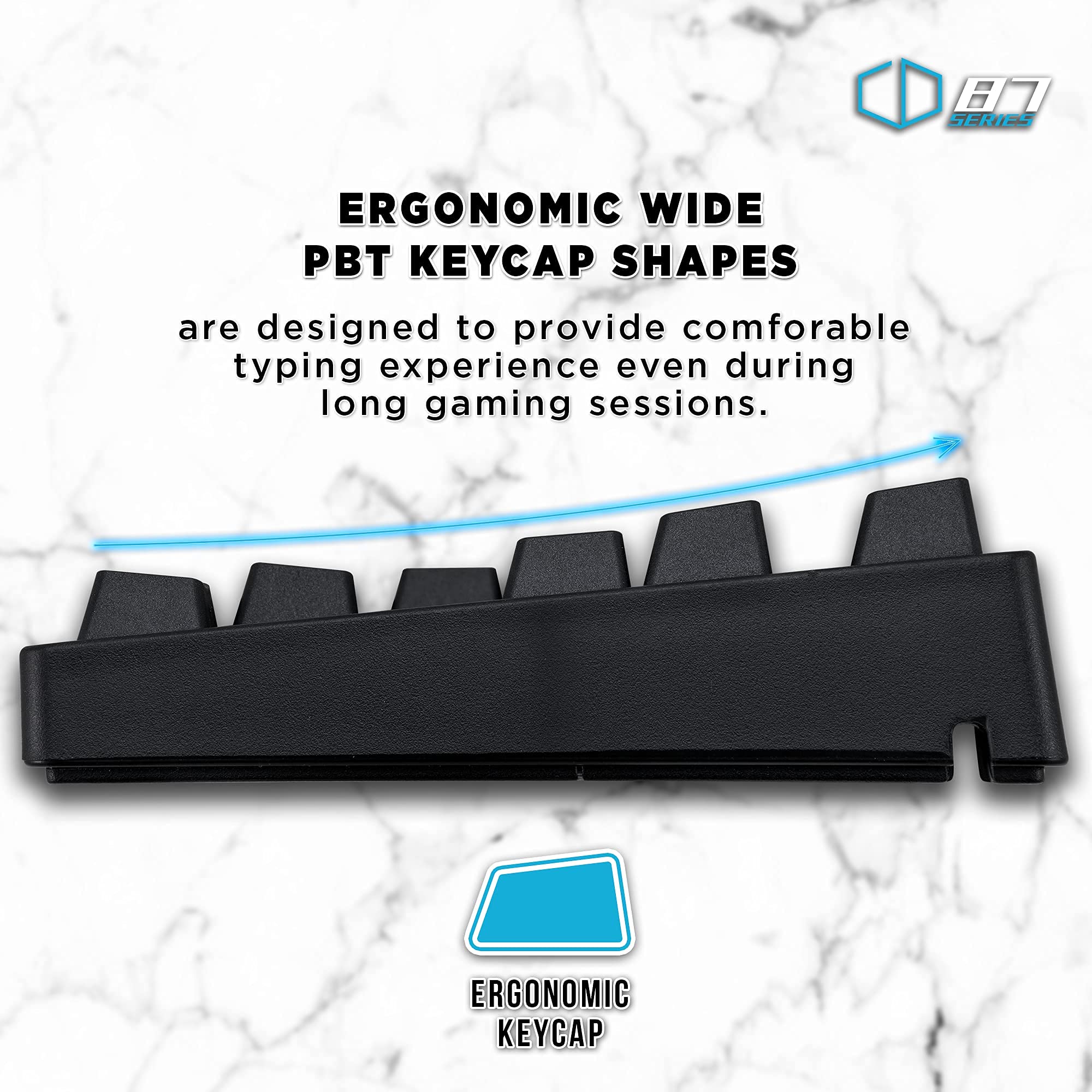 Mua iKBC CD87 V2 Ergonomic Mechanical Keyboard with Cherry MX Brown ...