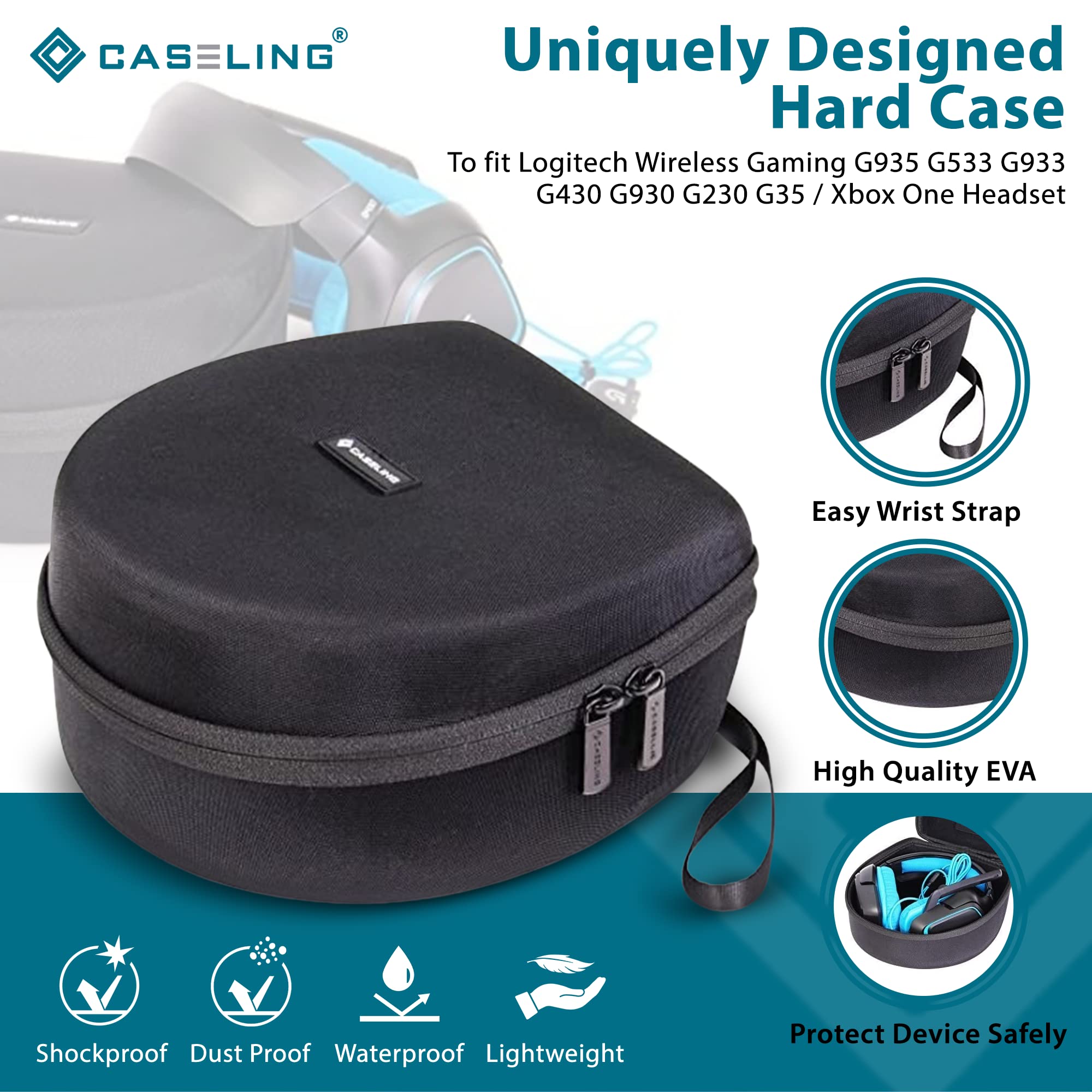 Mua CASE fits Logitech G733 Lightspeed Wireless Gaming Headset ...
