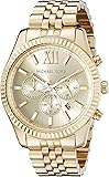 Michael Kors Men's MK8281 Quatrz Stainless Steel Lexington Gold Watch ...