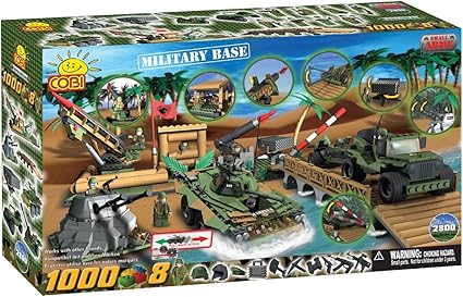 COBI Small Army Military Base: Amazon.co.uk: Toys & Games
