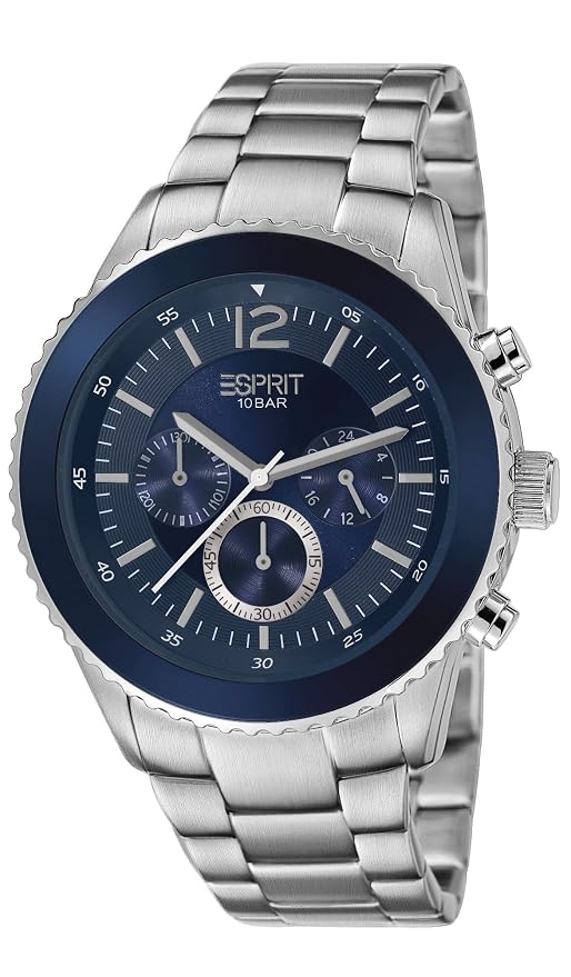 Buy Esprit Chronograph Blue Dial Men's Watch - ES105331006-N at Amazon.in