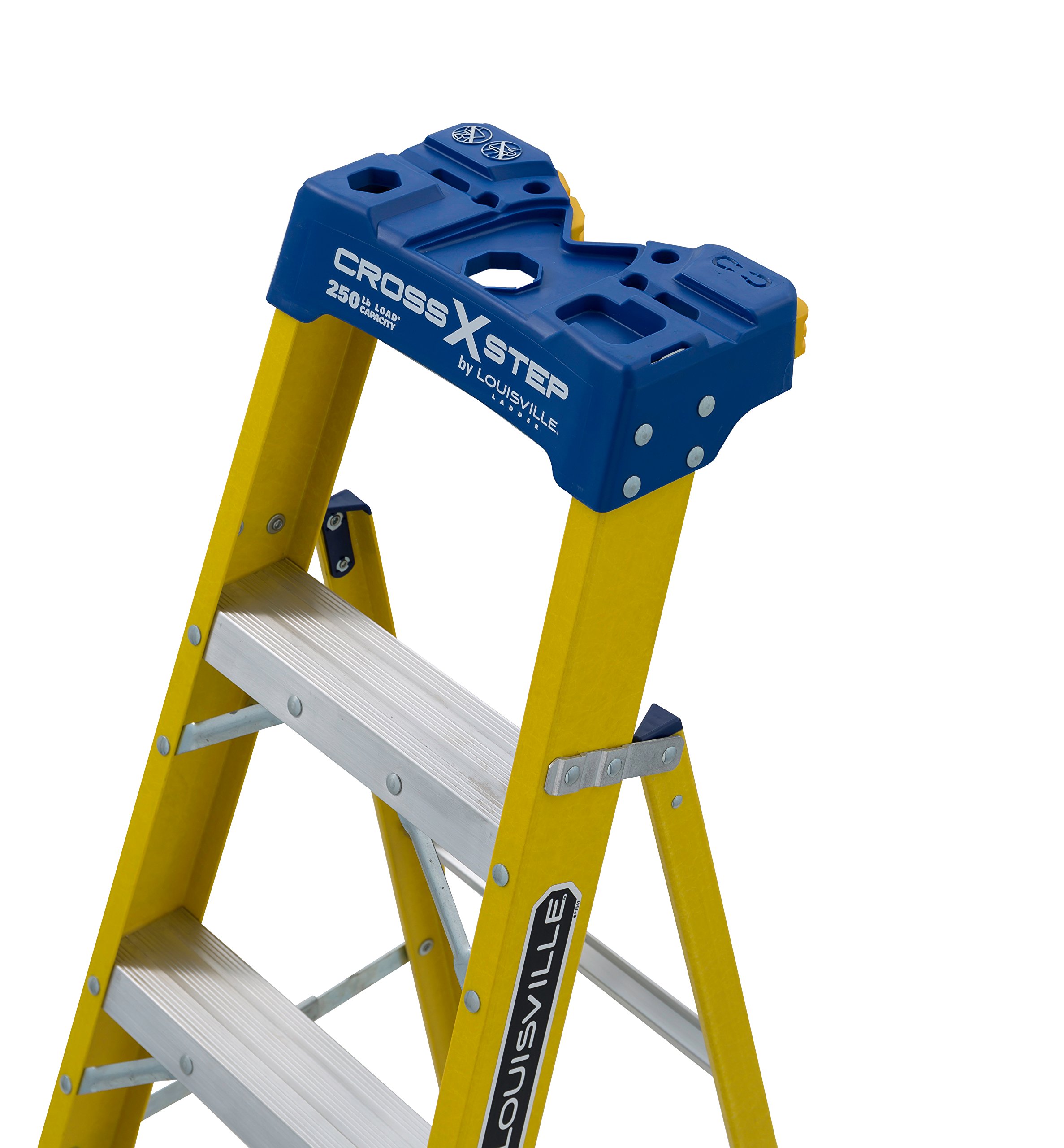 Louisville Ladder FXS2006 Cross Step Ladder, 250-Load Capacity, Type I ...