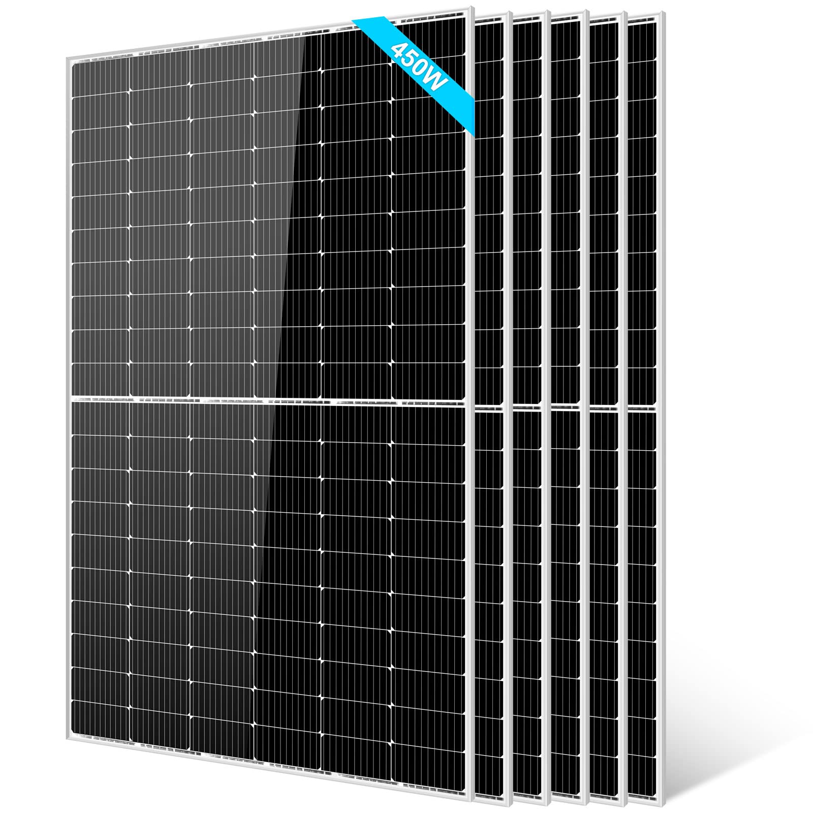 SUNGOLDPOWER UL61730 6pcs 450W Monocrystalline Solar Panel,Grade A Cell ...
