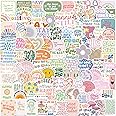 Amazon.com: Preppy Aesthetic Stickers Danish Pastel Sticker 100PCS ...