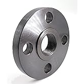 2" inch 304 Stainless Steel 150# Raised Face Threaded Flange - Amazon.com