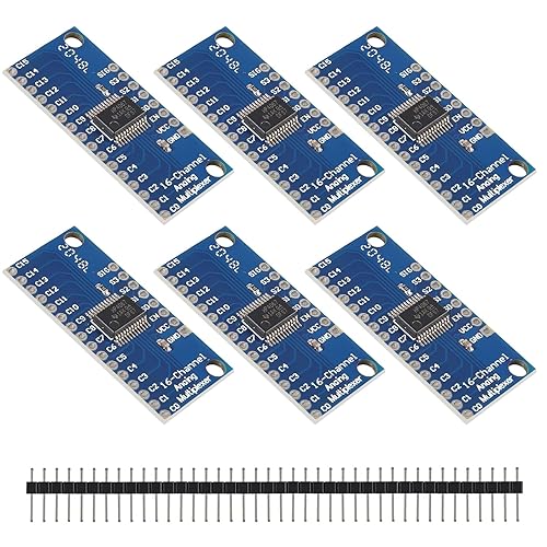 6pcs CD74HC4067 CMOS 16 Channel 16 CH Digital Analog Multiplexer ...