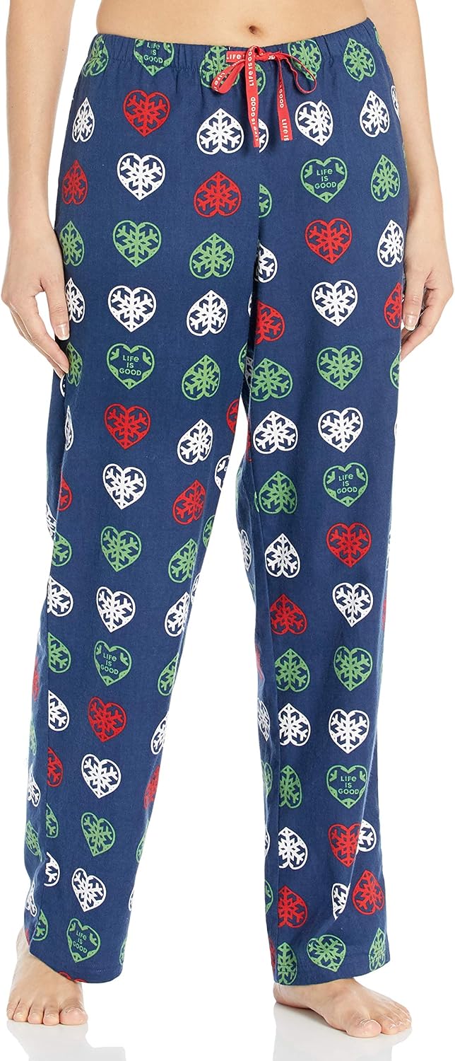 Amazon.com: Life is Good Womens Womens Classic Sleep Pajama Bottom ...